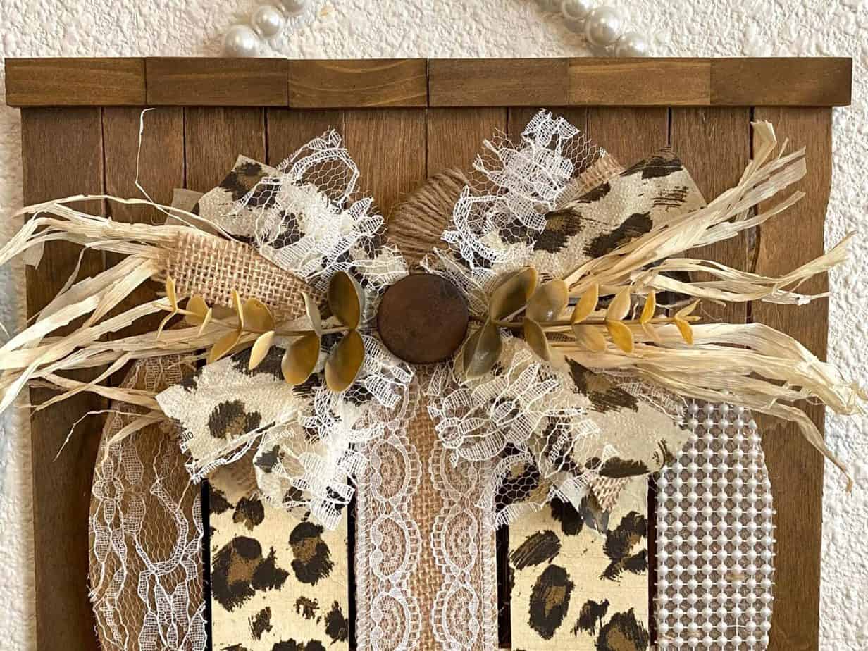 Dollar Tree Leopard Print Pumpkin - Manda Panda Projects