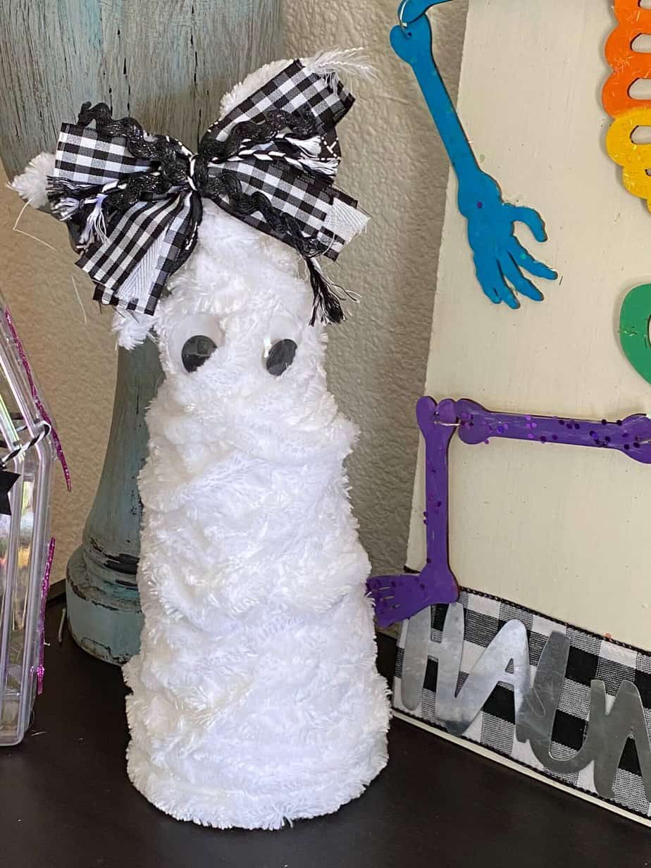 Foam Cone Mummy - Manda Panda Projects