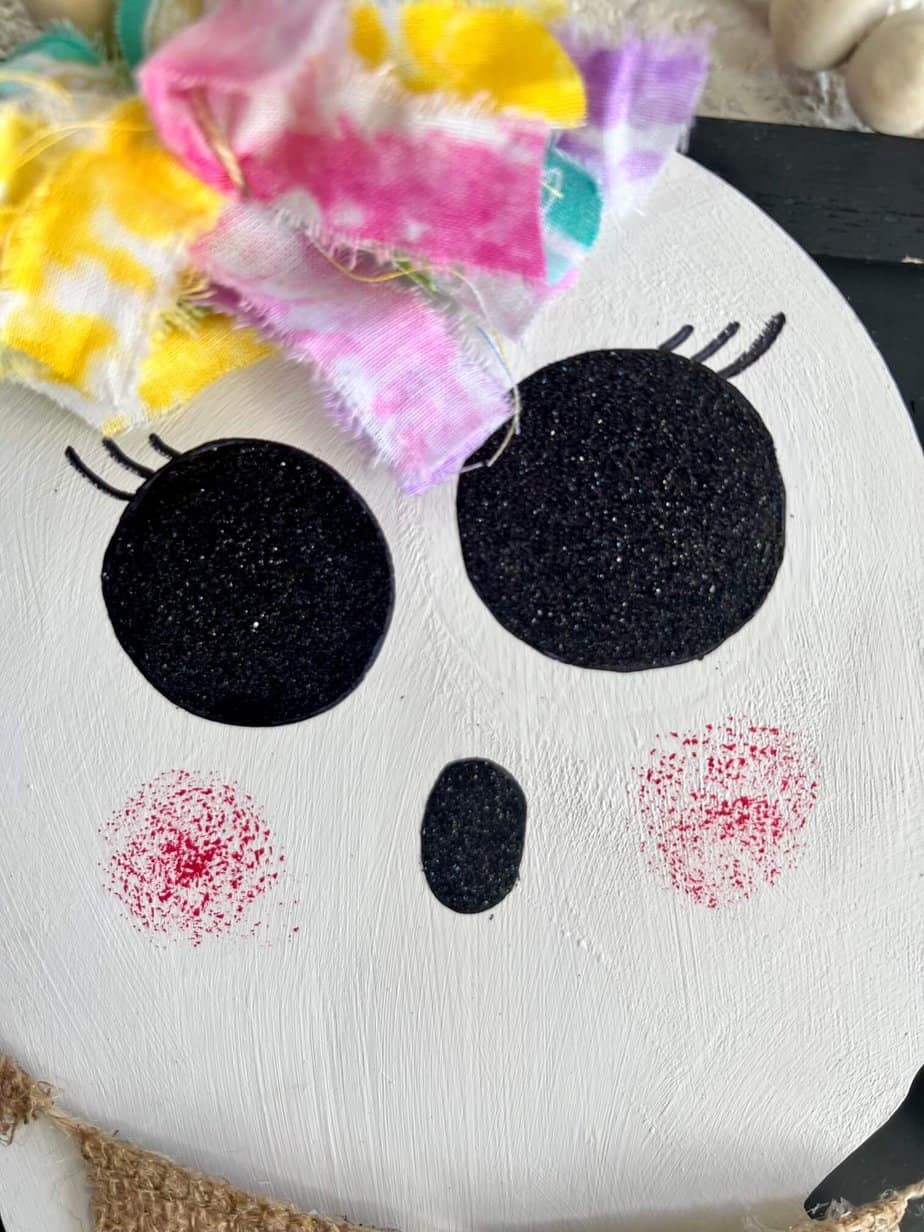 Rainbow Ghost with BOO Banner - Manda Panda Projects