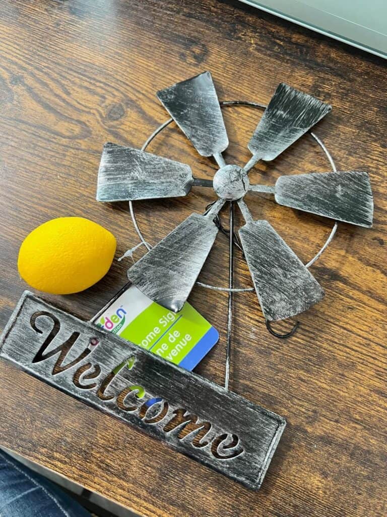 Dollar Tree Sunflower Windmill - Manda Panda Projects