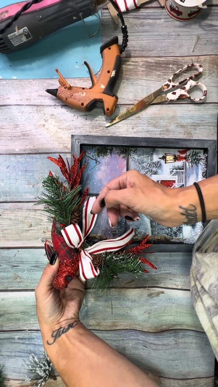 Christmas Church Gift Bag Window - Manda Panda Projects